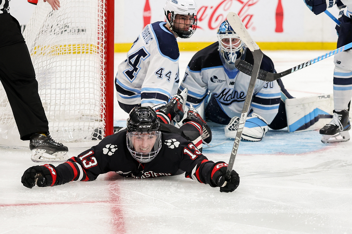 Live updates: Northeastern vs. Maine in Hockey East semifinal
