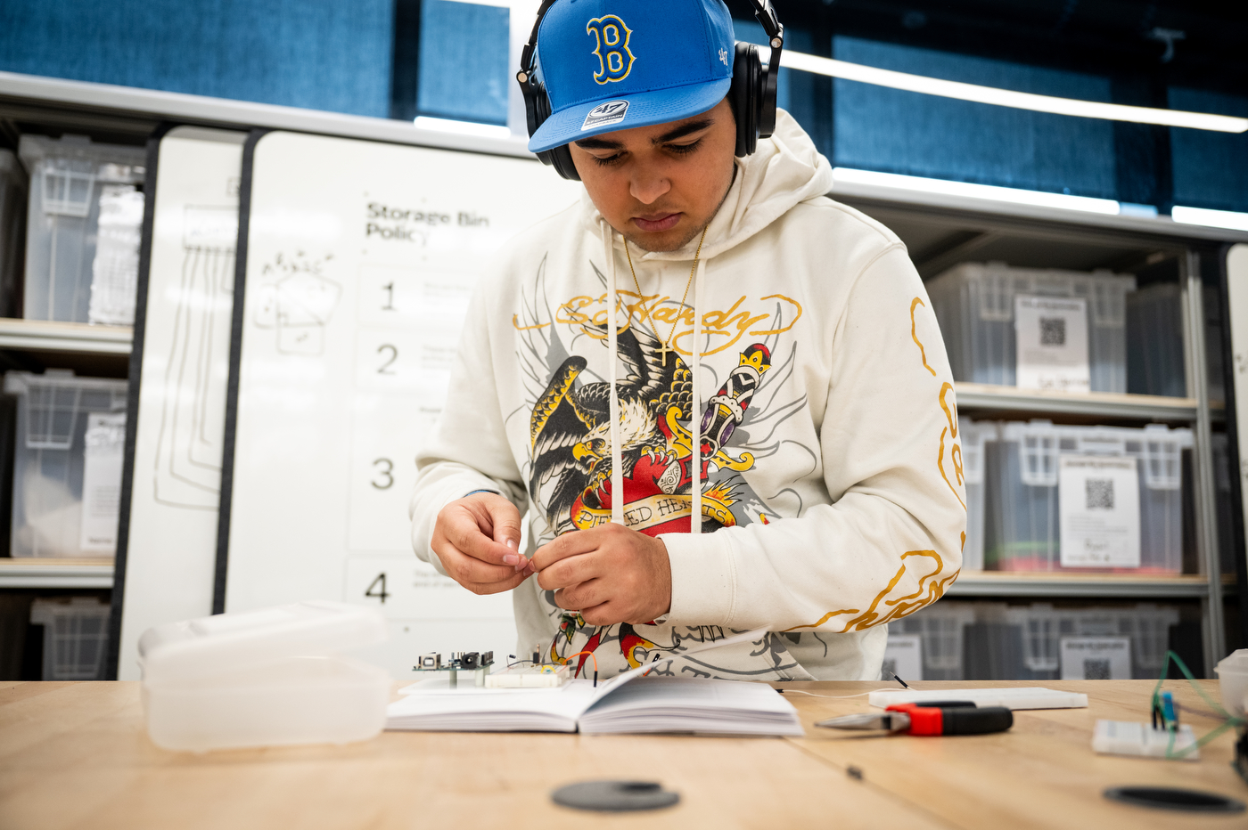 High School Engineering Students Visit EXP Makerspace for Ideas