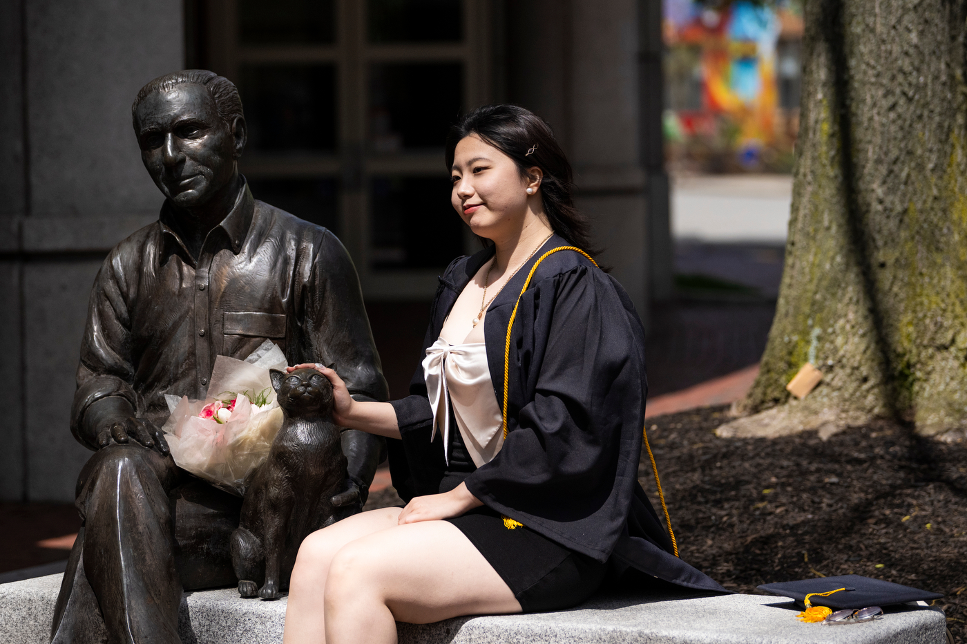 Best Places for Commencement Photos on the Boston Campus