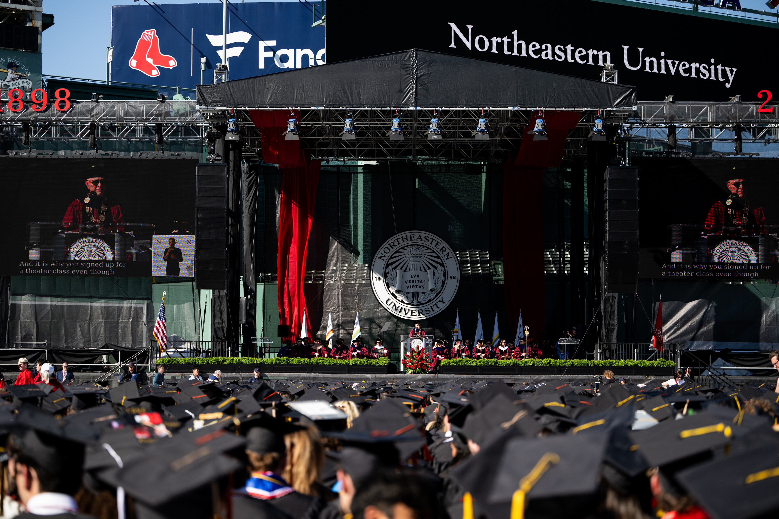 Northeastern Commencement 2025 Recap From Fenway Park