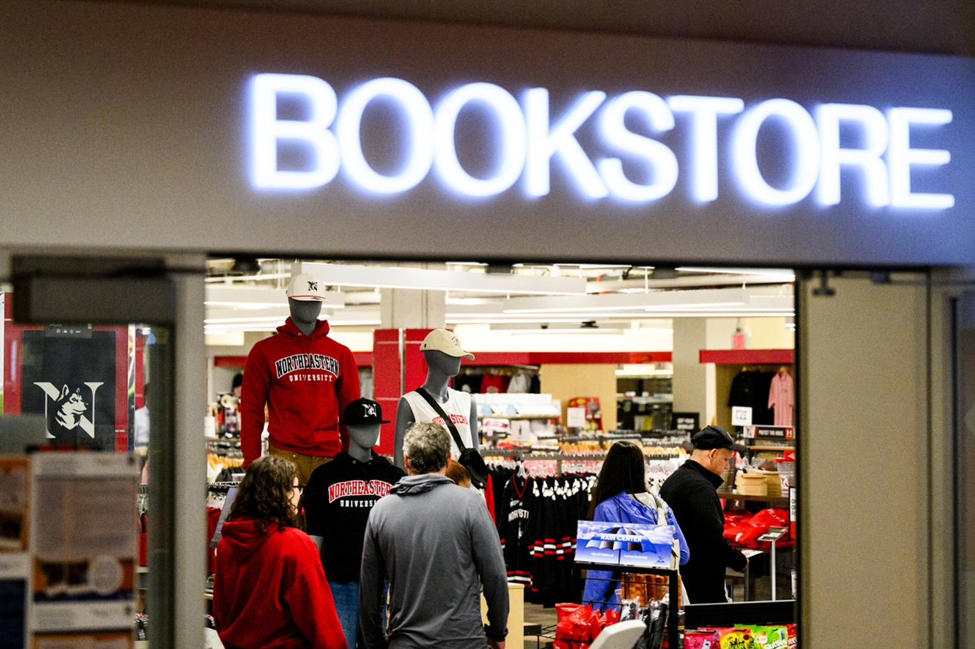 The best-selling merch in Northeastern’s bookstore this year