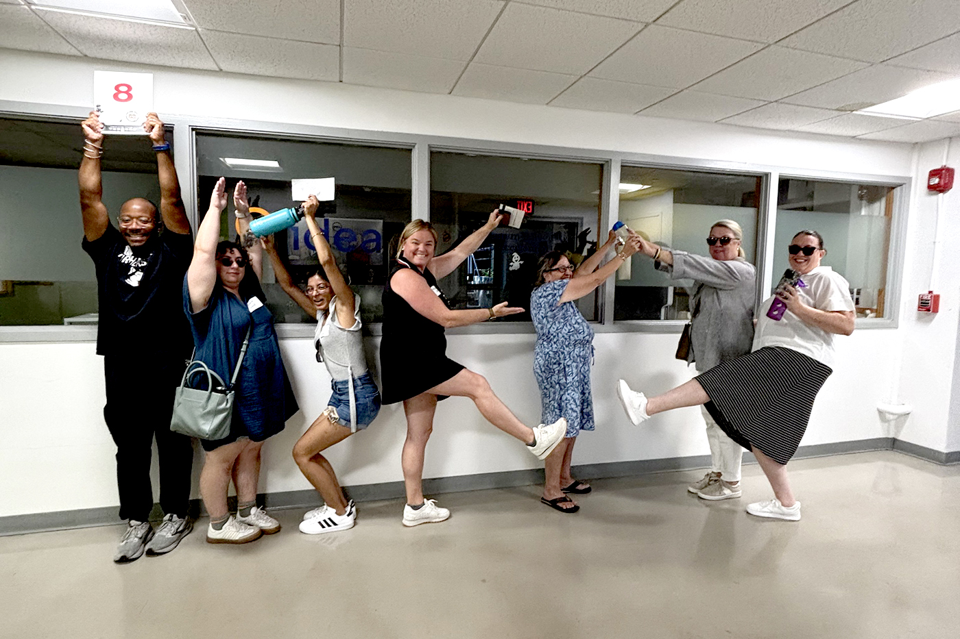 Northeastern Staff Members Bond in First Amazing Race Challenge