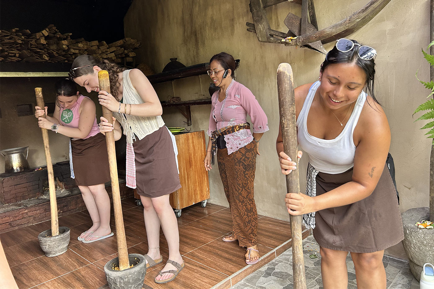 Northeastern Students Witness Climate Change Adaptation in Bali