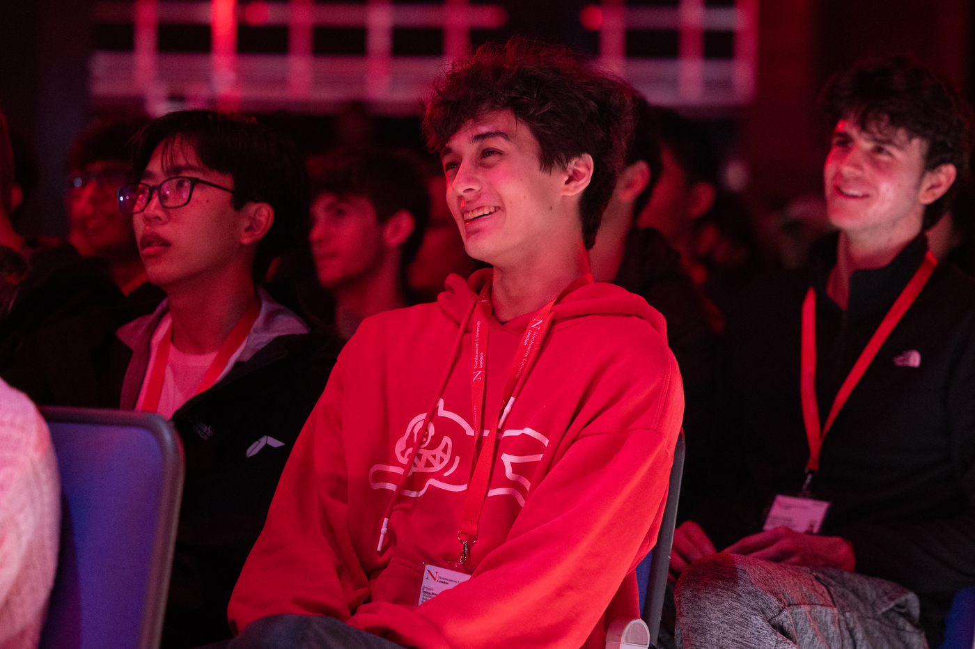 Northeastern Freshmen Welcomed at London’s O2 Convocation