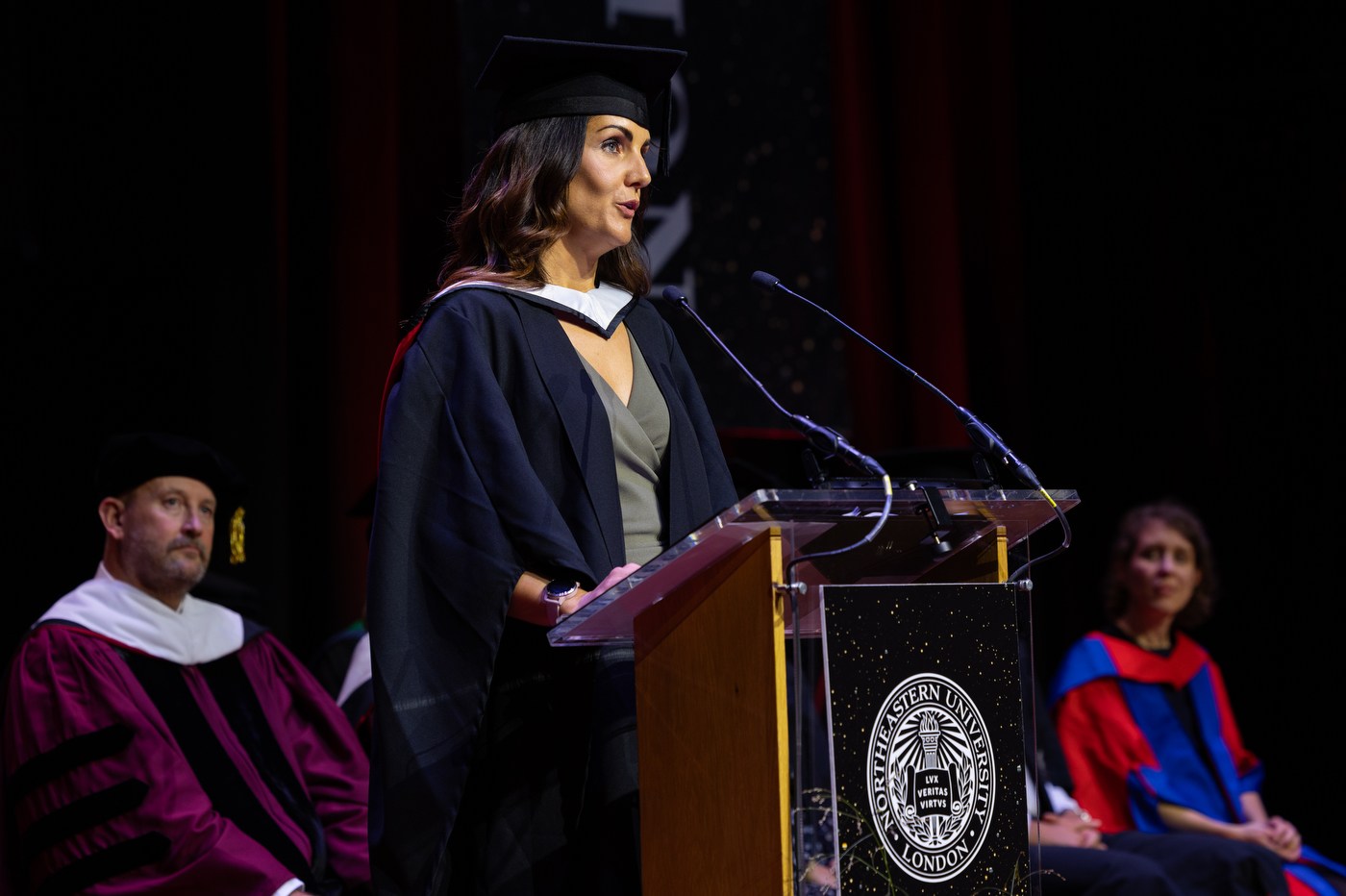 Northeastern London Applauds Class of 2025 During Graduation