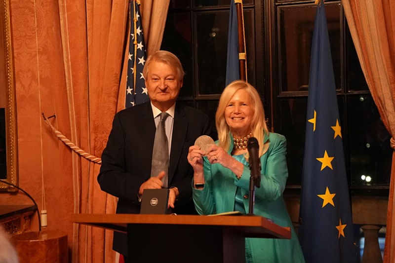 Susan Blumenthal receives Marie Curie Legacy Medal