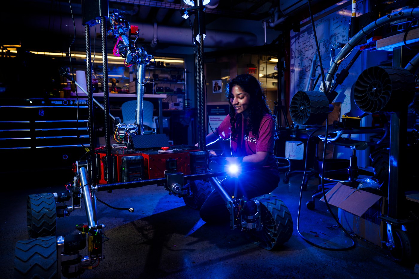 Northeastern Team Prepares for University Rover Challenge